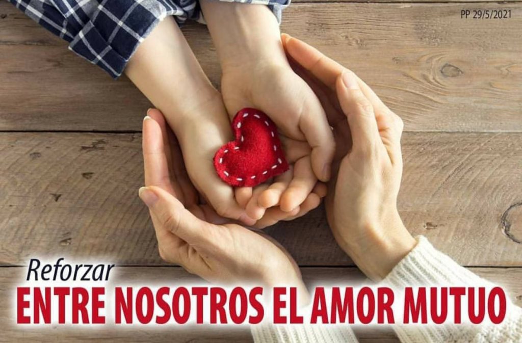Pasapalabra | REFORZAR ENTRE NOSOTROS EL AMOR MUTUO. - Oración y Perdón